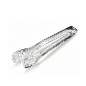 428-11 Professional Stainless Steel Serving Tongs with Hammered Texture ...